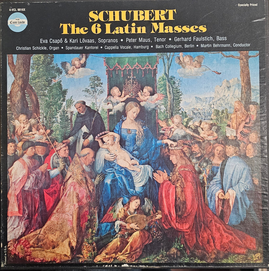 Schubert- The 6 Latin Masses (Martin Behrmann, Conductor) – Darkside ...