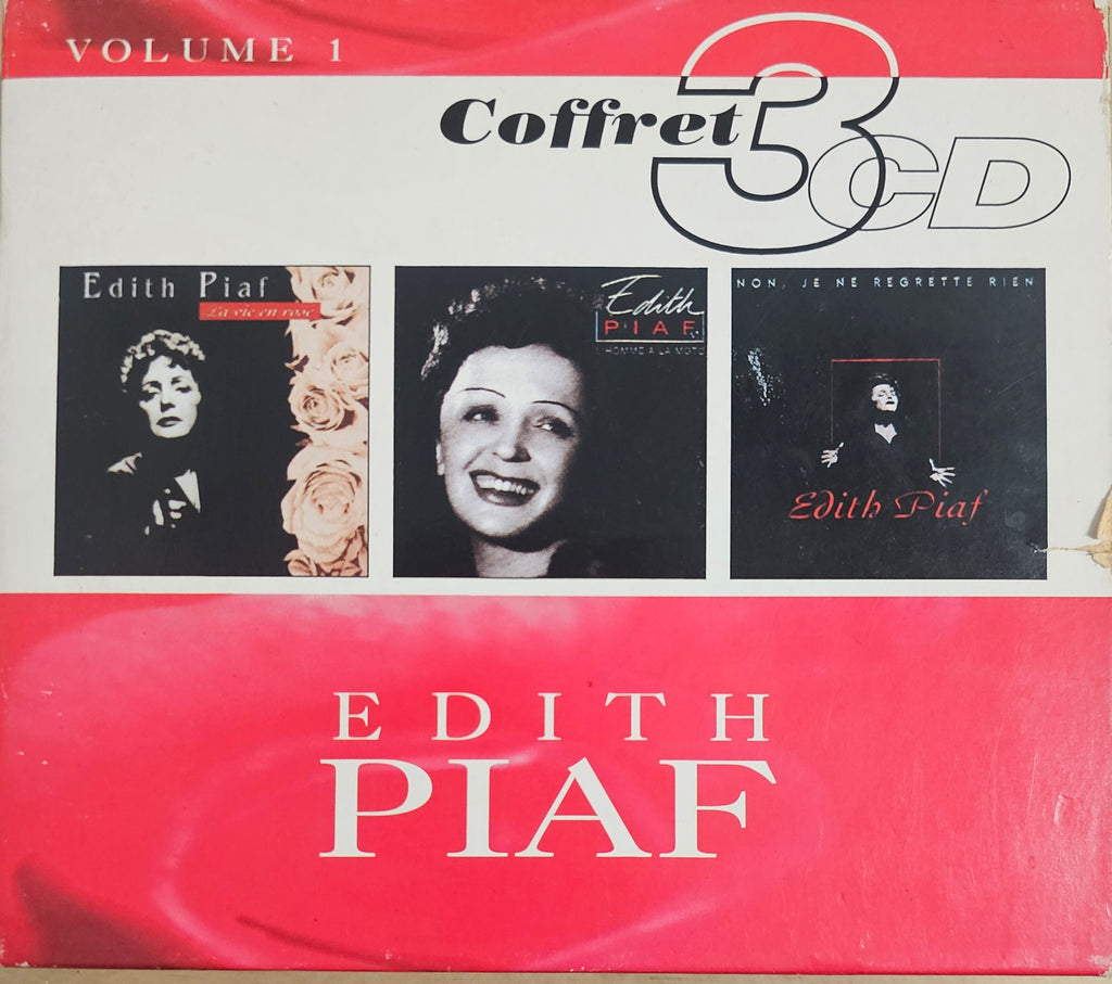 Edith Piaf- Coffret 3CD, Volume One – Darkside Records