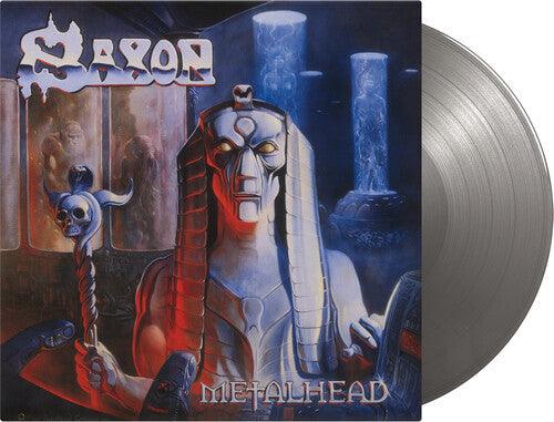 Saxon- Metalhead - Limited 180-Gram Silver Colored Vinyl – Darkside Records