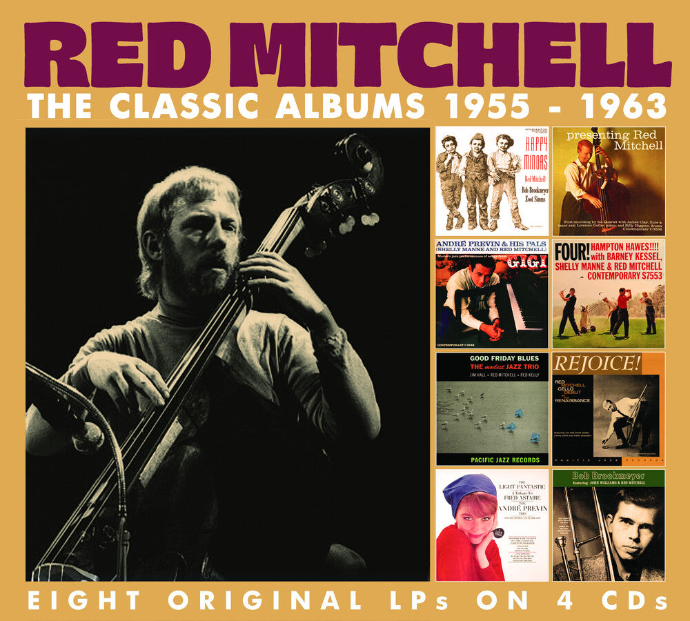Red Mitchell- Classic Albums 1955-1963 (PREORDER) – Darkside Records