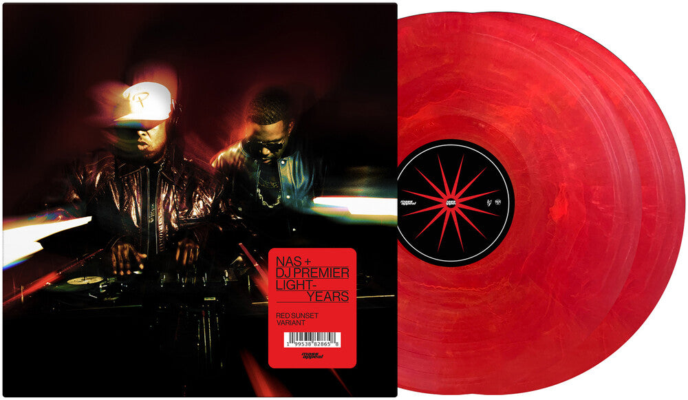 Nas- Light-Years [Colored Vinyl] (Red) (PREORDER) – Darkside Records