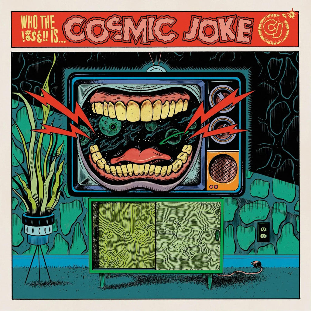 Cosmic Joke- Cosmic Joke (Coke Bottle Clear w/ Red Splatter) – Darkside ...