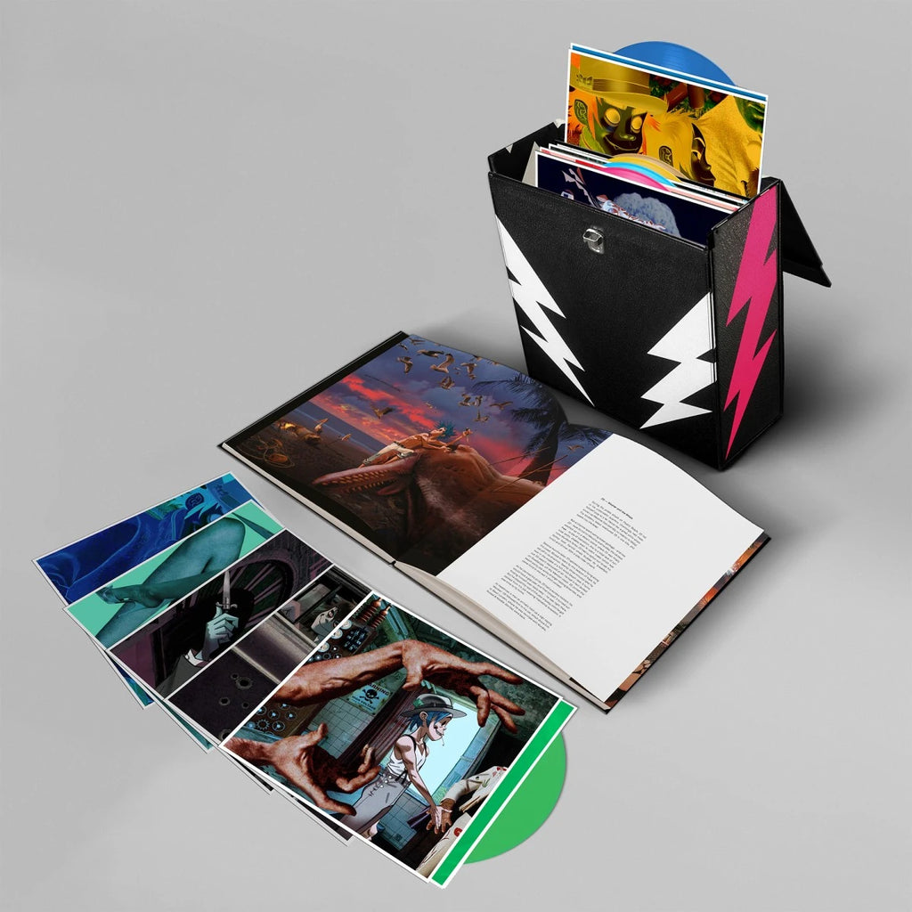 Gorillaz- Humanz DLX Edition (14x Colored 12" Singles, Booklet, Bespok ...