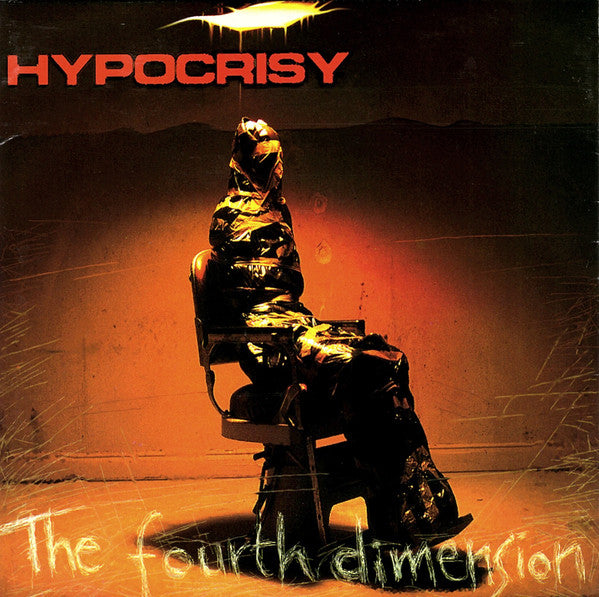 Hypocrisy- The Fourth Dimension (2023 Red Translucent w/ Yellow Splatt ...