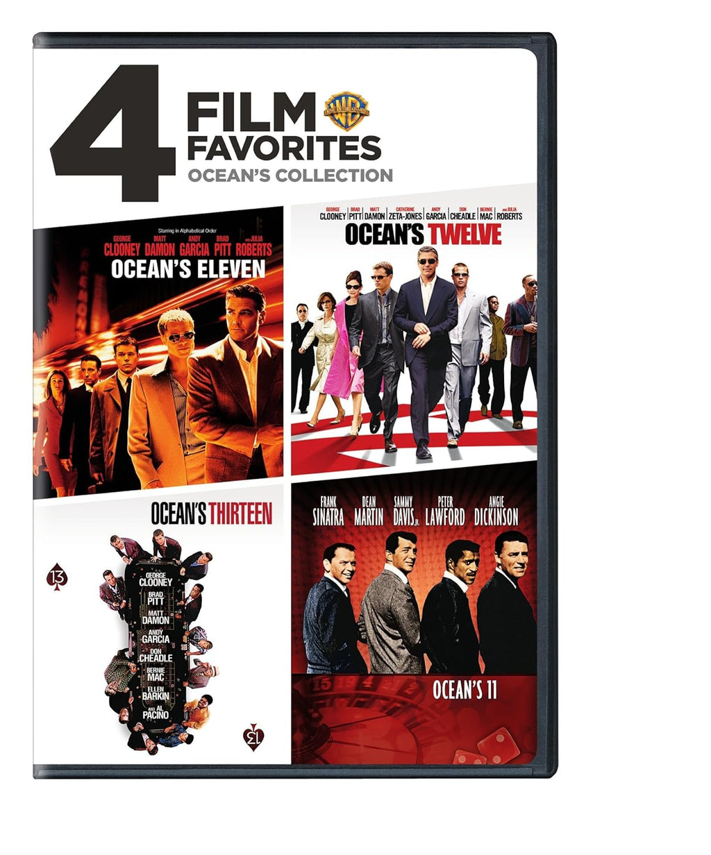 4 Film Favorites: Ocean's Collection (Ocean's Eleven/Ocean's Twelve/Oc ...