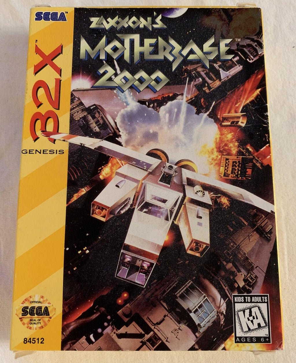 Zaxxon Motherbase 2000 (Official Cartridge, Reproduction Artwork ...
