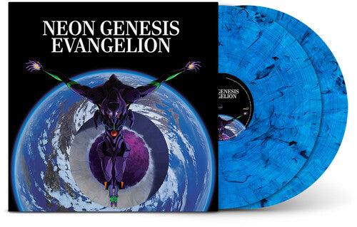 Neon Genesis Evangelion: Original Series Soundtrack (Blue w/ Black Smo ...
